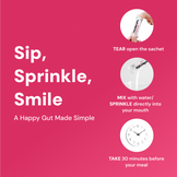 Happy Gut Probiotic Powder | Best Gut Health Supplements – Lets Moderate